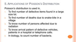 Poisson's distribution | PPTX