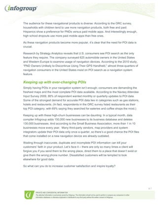 The Importance of POI Data | PDF
