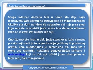 Pojam, struktura i podela domena | PPT