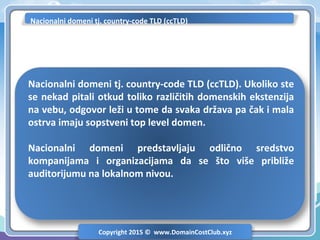 Pojam, struktura i podela domena | PPT