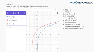 Pojam logaritma i logaritamska funkcija | PPTX