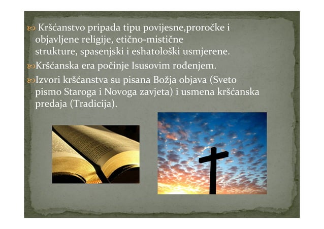 Pojava i razvoj kršćanstva treća prezentacija | PDF