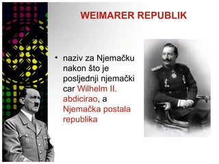 Pojava nacizma u Njemačkoj | PPT