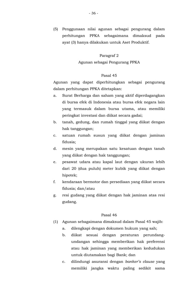 Peraturan otoritas jasa keuangan 40 2019 | PDF