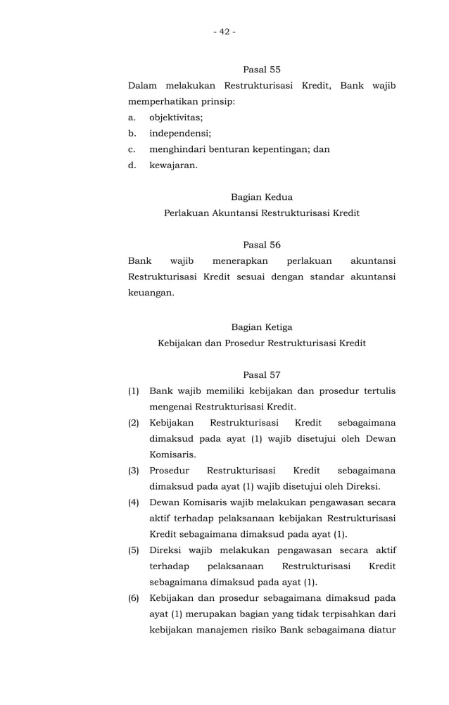 Peraturan otoritas jasa keuangan 40 2019 | PDF