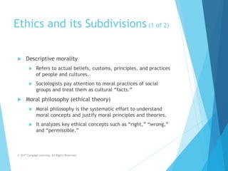 Pojman ethics 8e_ppt_ch01 | PPTX