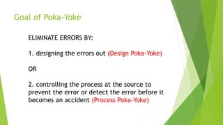 Poka yoka | PPT