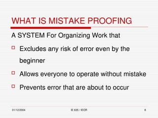 Poka yoke | PDF