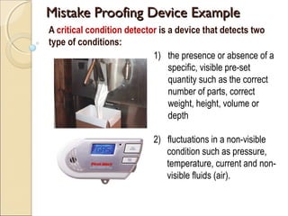 POKA-YOKE - A Lean Strategy to Mistake Proofing | PPT
