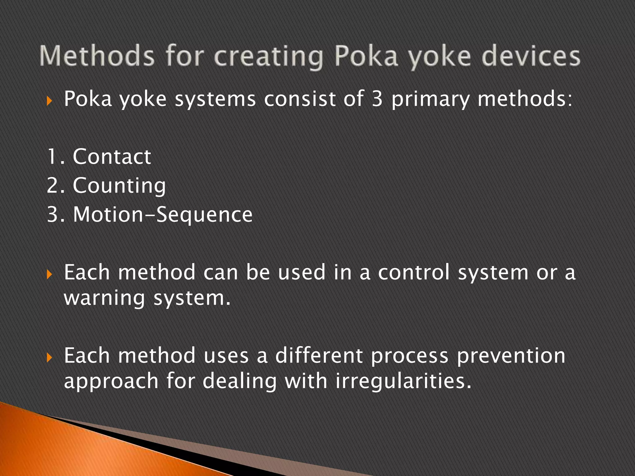 Poka yoke | PPTX