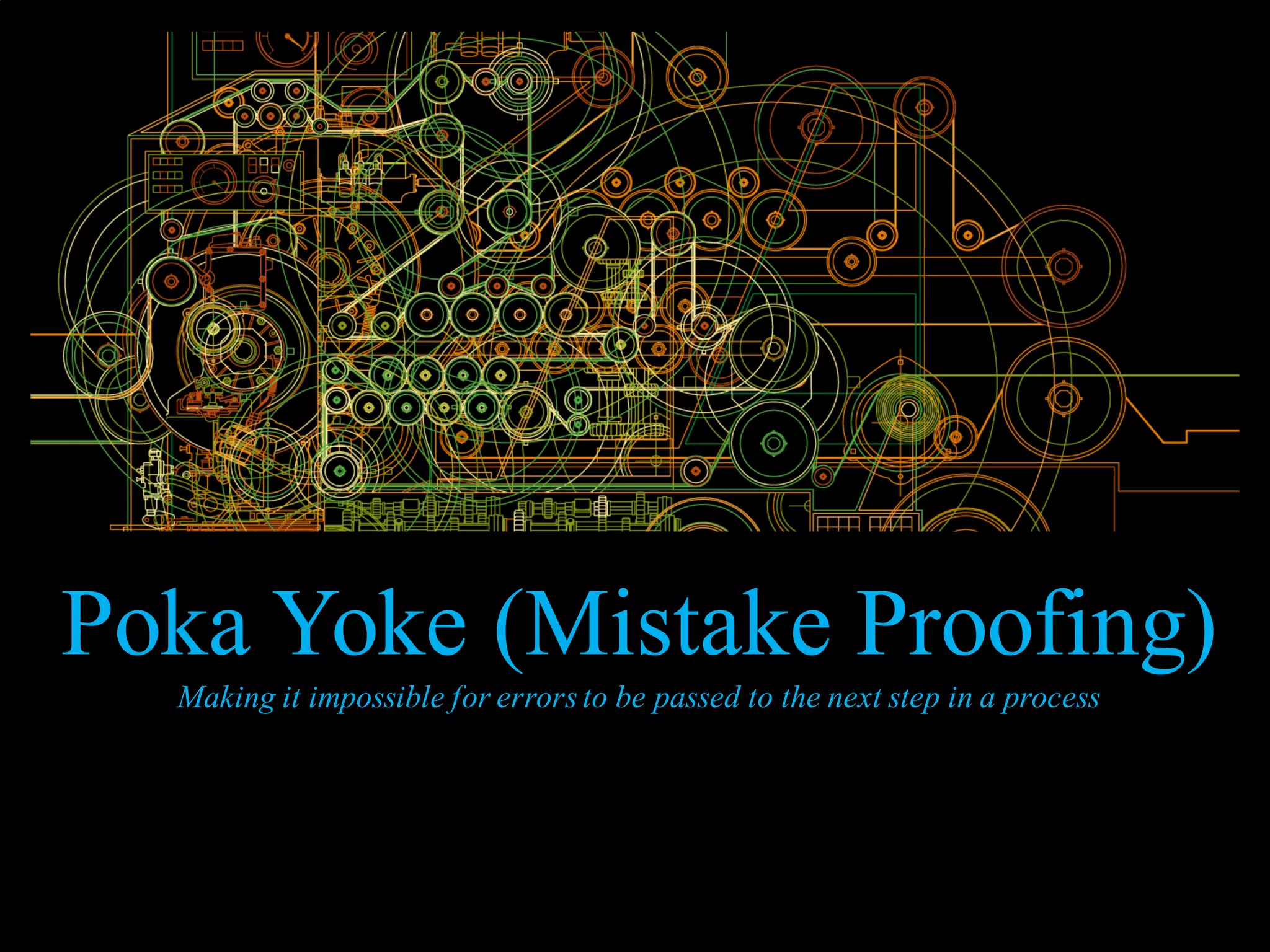 Poka yoke error proofing | PDF