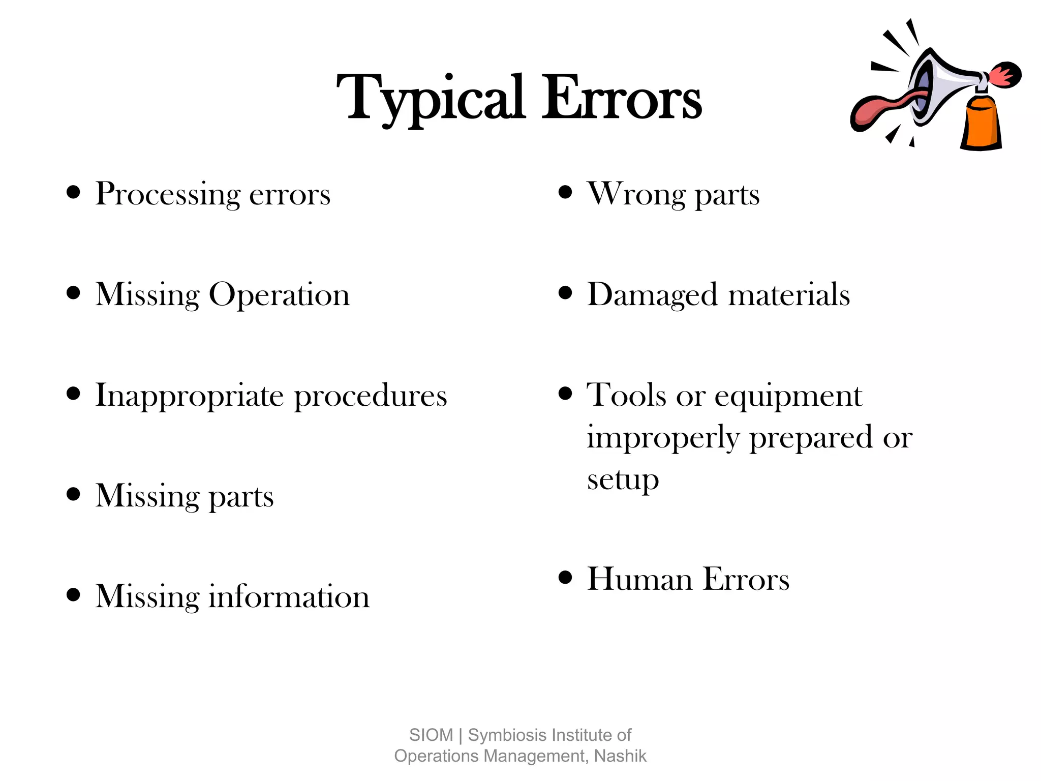 Poka yoke (mistake proofing) | PDF