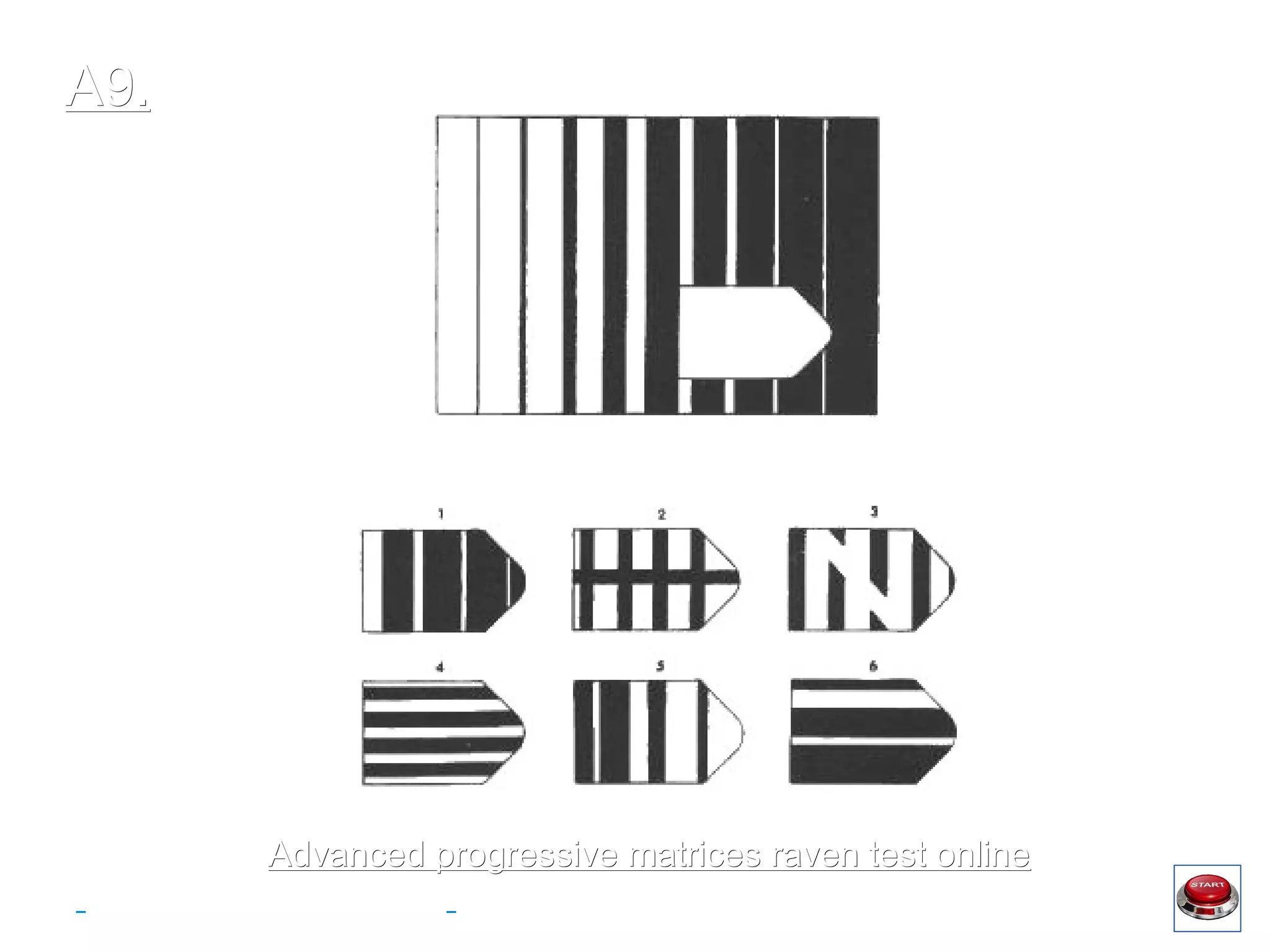 Raven's progressive matrices test online, free download powerpoint ...