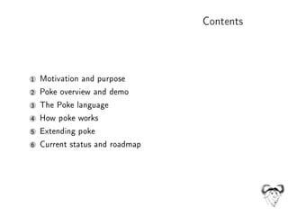 Kernel Recipes 2019 - GNU poke, an extensible editor for structured binary data | PPT