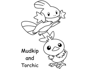 Torchic Coloring Pages