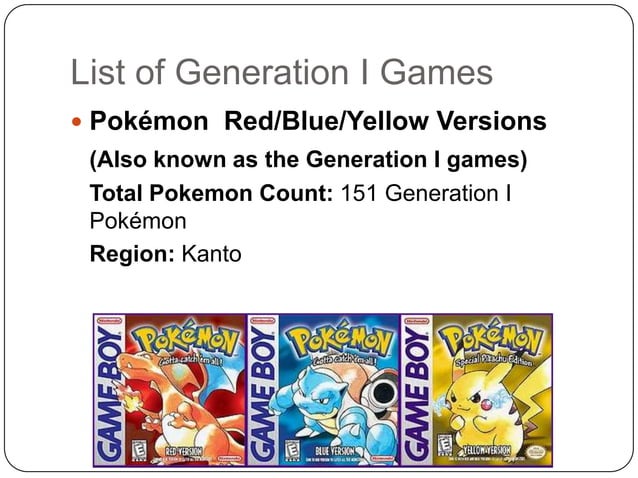 Pokemon an introduction | PPT