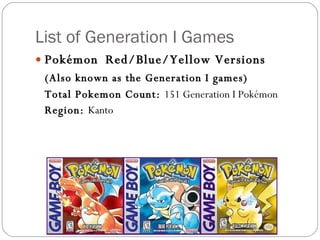 Pokemon an introduction | PPT