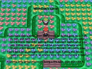 Pokemon Pearl Legendary Pokemon Guide | PPT