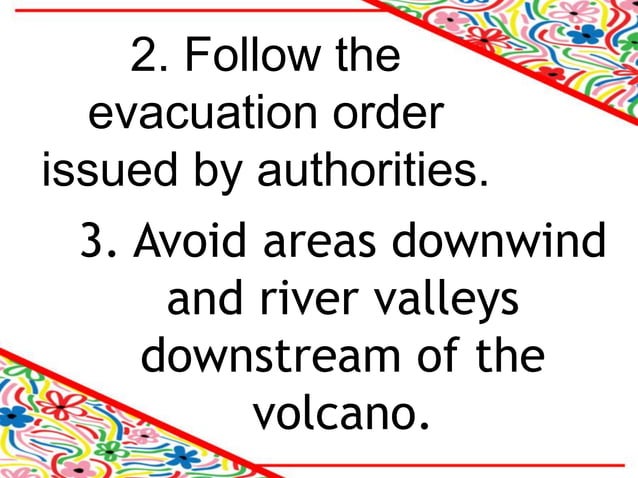 Things to remember before, during and after volcanic eruption | PPTX ...