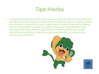Pokemon con tipos | PPTX