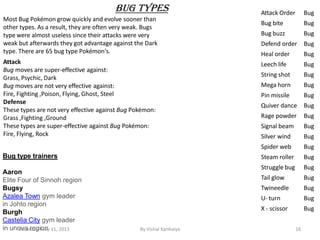 The Pokelopedia - An Encylclopedia of Pokemons | PDF