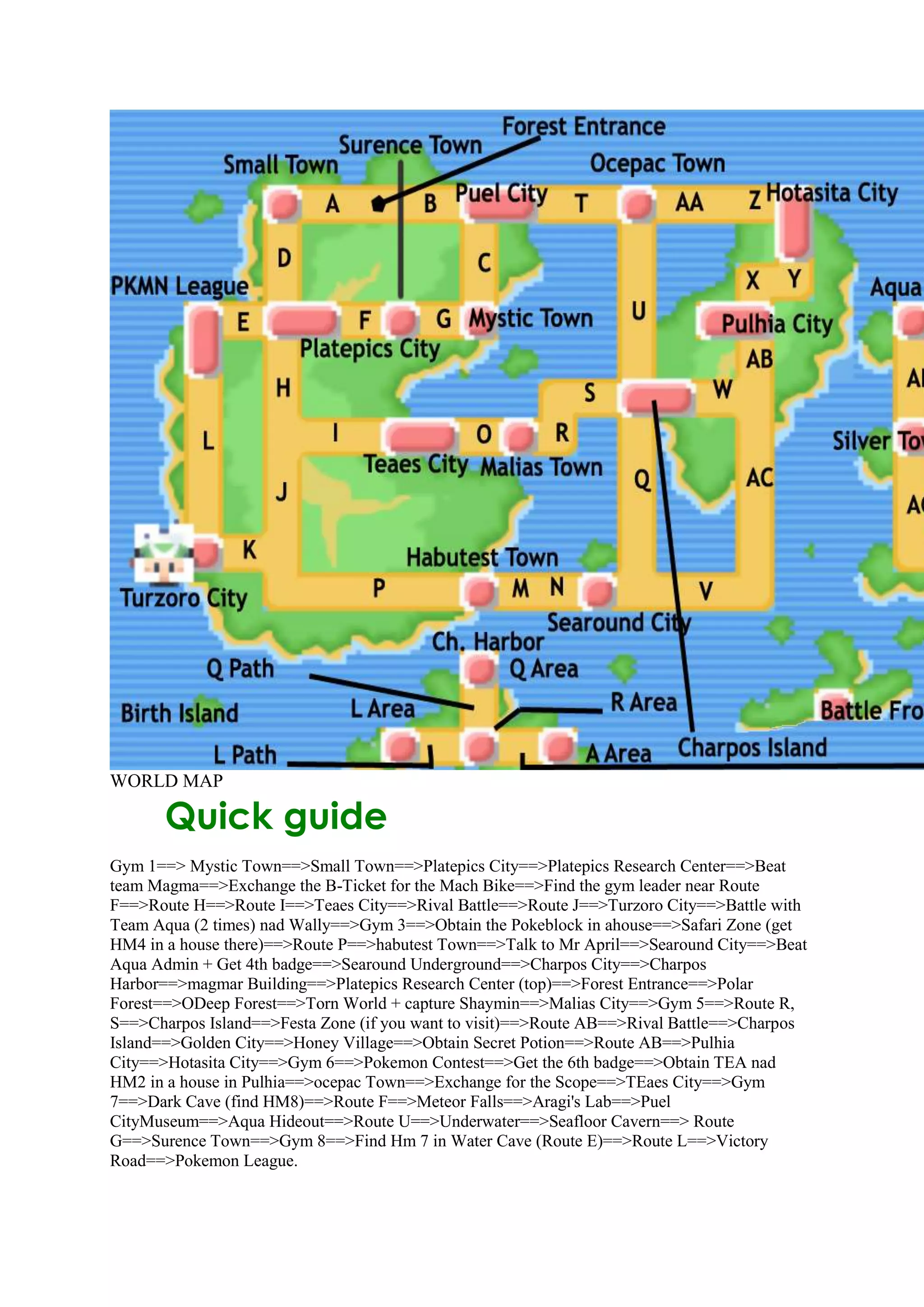 Pokemon flora sky guide (english) | DOCX