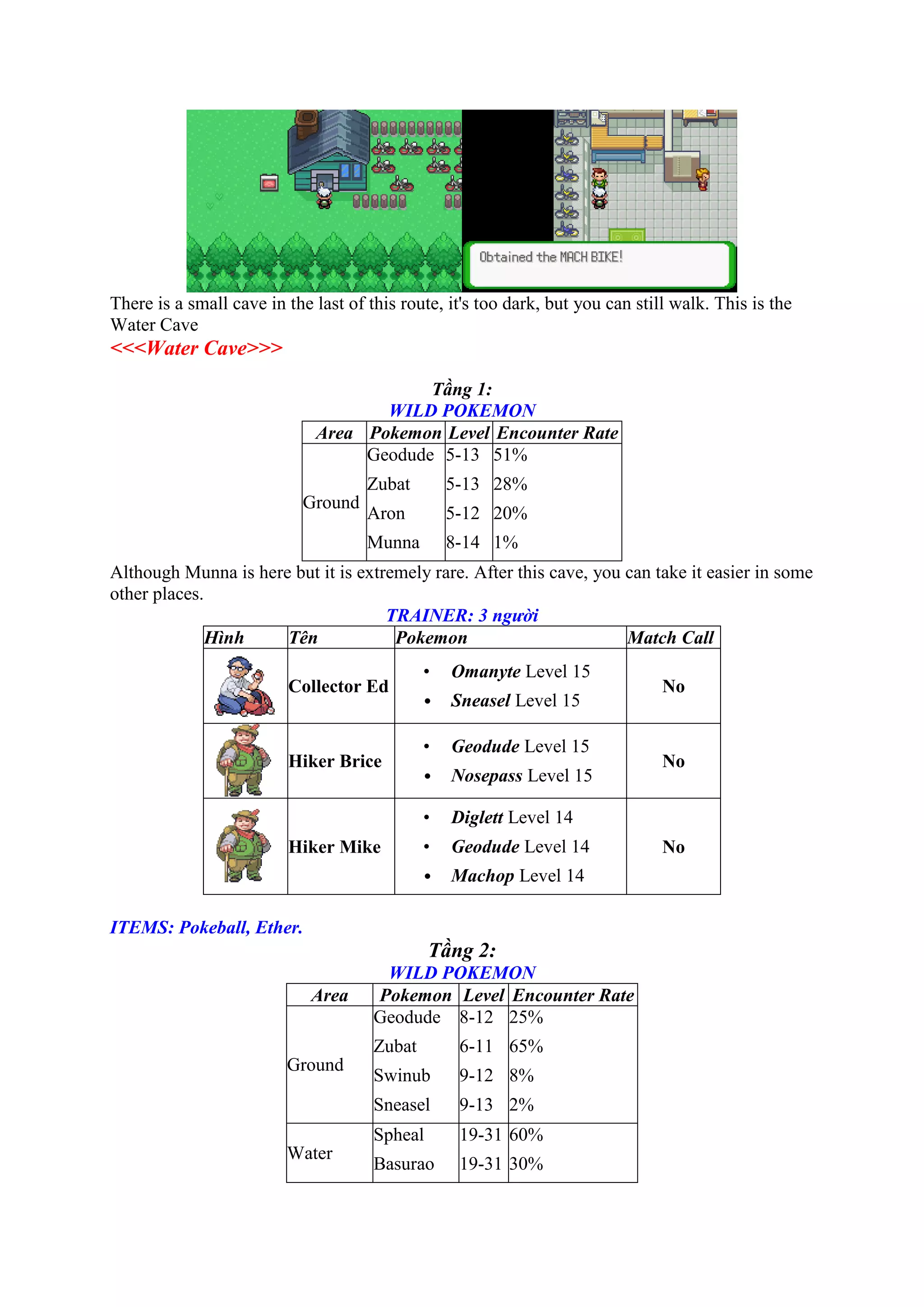 Pokemon flora sky guide (english) | DOCX
