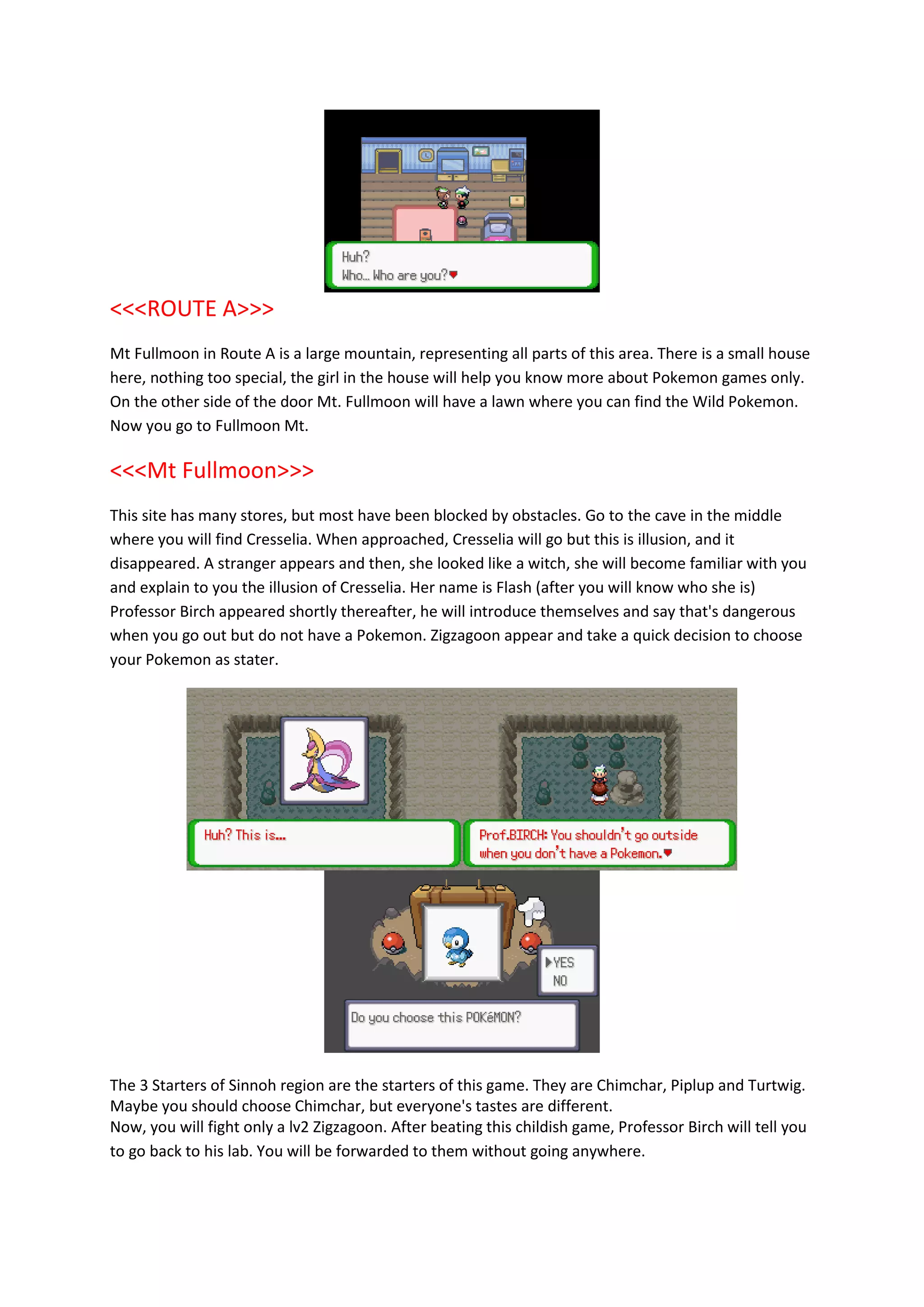 Pokemon flora sky guide (english) | DOCX