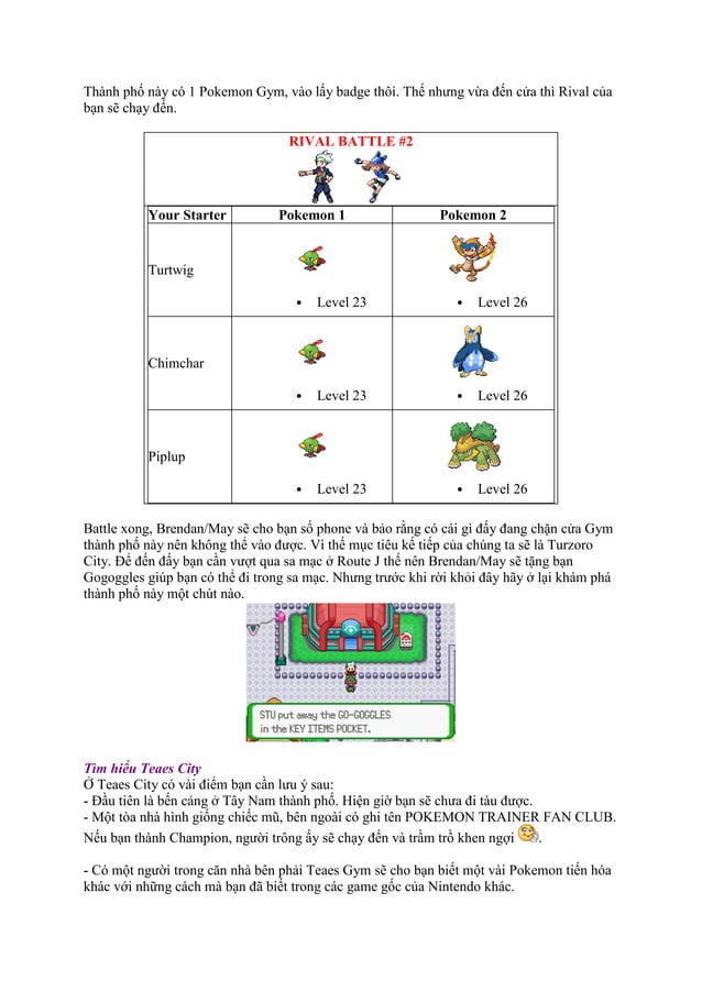 Pokemon flora sky guide (english) | DOCX | Action-Adventure Video Games ...
