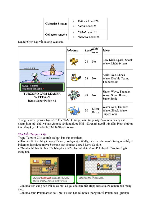 Pokemon flora sky guide (english) | DOCX | Action-Adventure Video Games ...