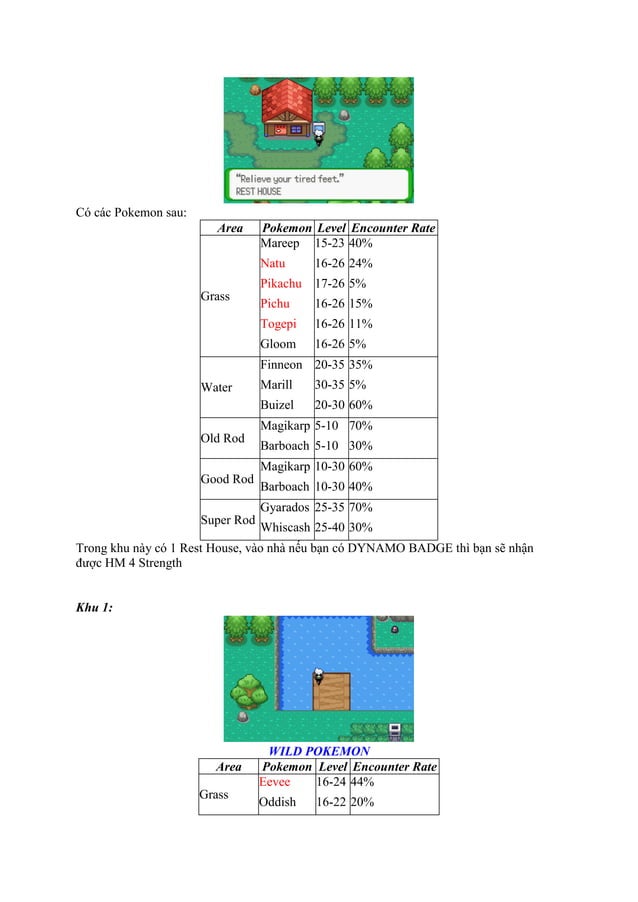 Pokemon flora sky guide (english) | DOCX | Action-Adventure Video Games ...