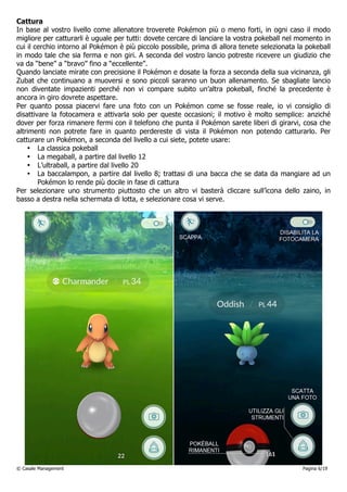 Pokémon GO - GUIDA | PDF