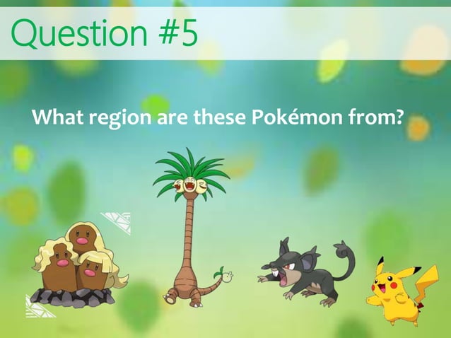 Pokemon Party Presentation | PPT