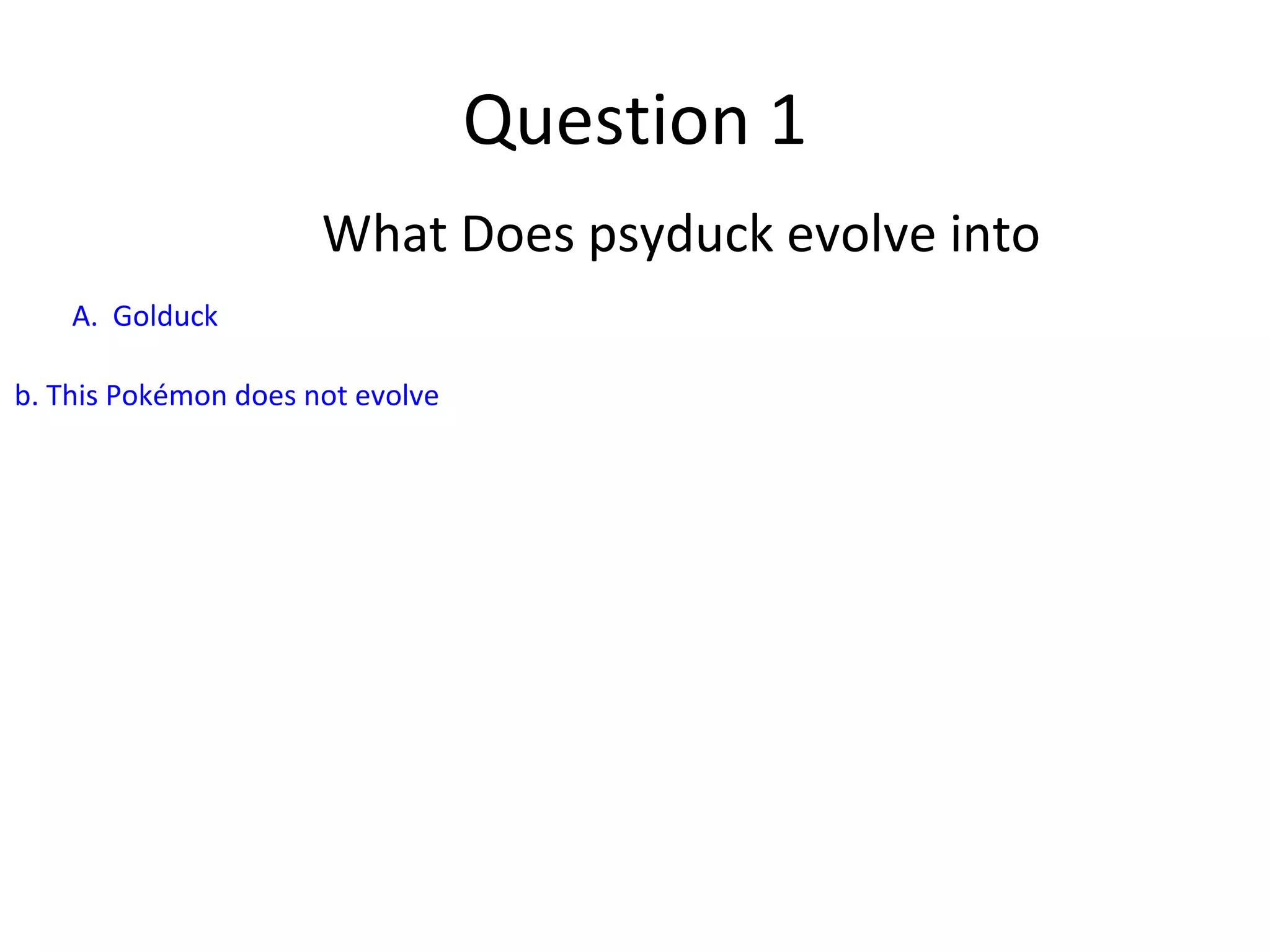 Pokemon powerpoint | PPT