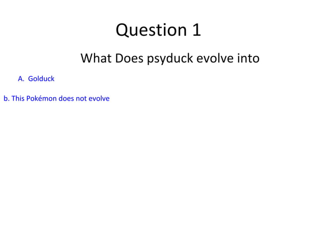 Pokemon powerpoint | PPT | Animation & Anime | Genres