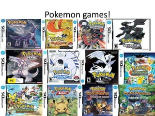 Pokemon stuff! | PPTX
