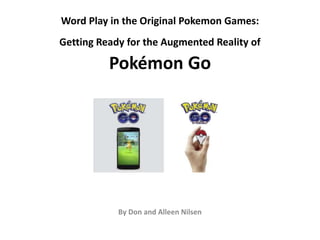 Word Play in the Original Pokemon Games: Getting Ready for the ...