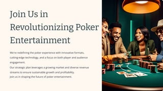 Poker Series Pitch Deck Template by viktor the pitcherman | PDF