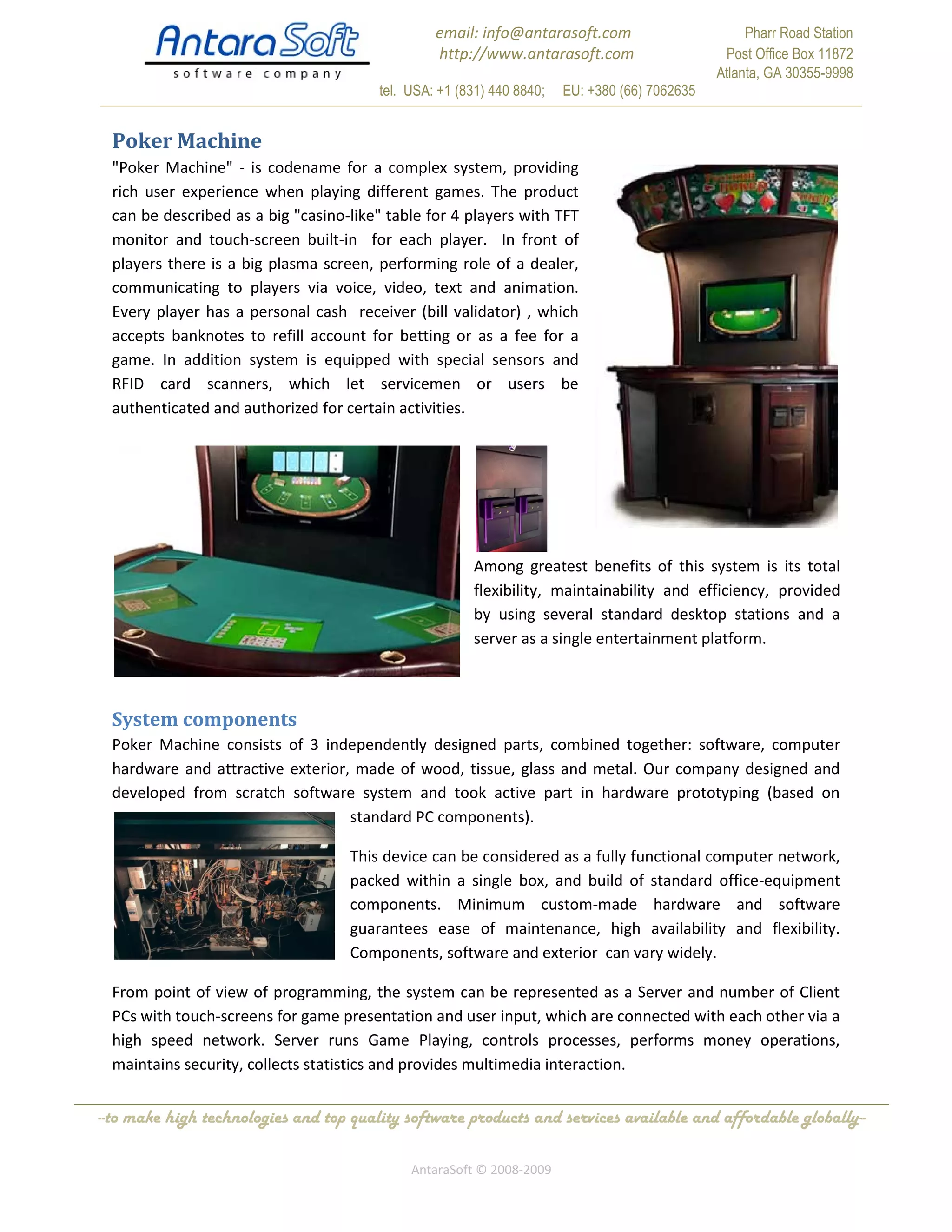 Poker machinebrief v2.4 | PDF
