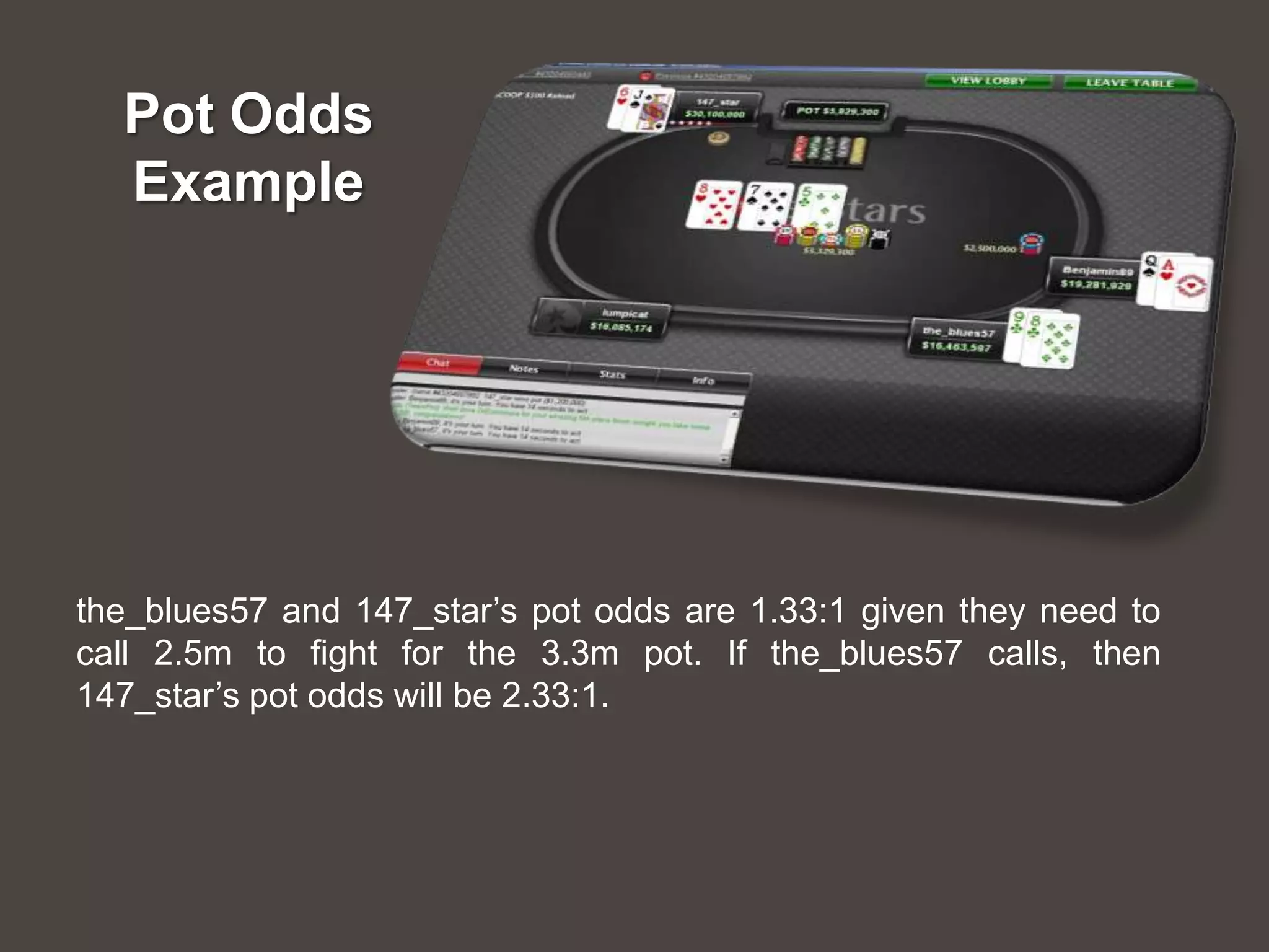 Poker maths | PPTX