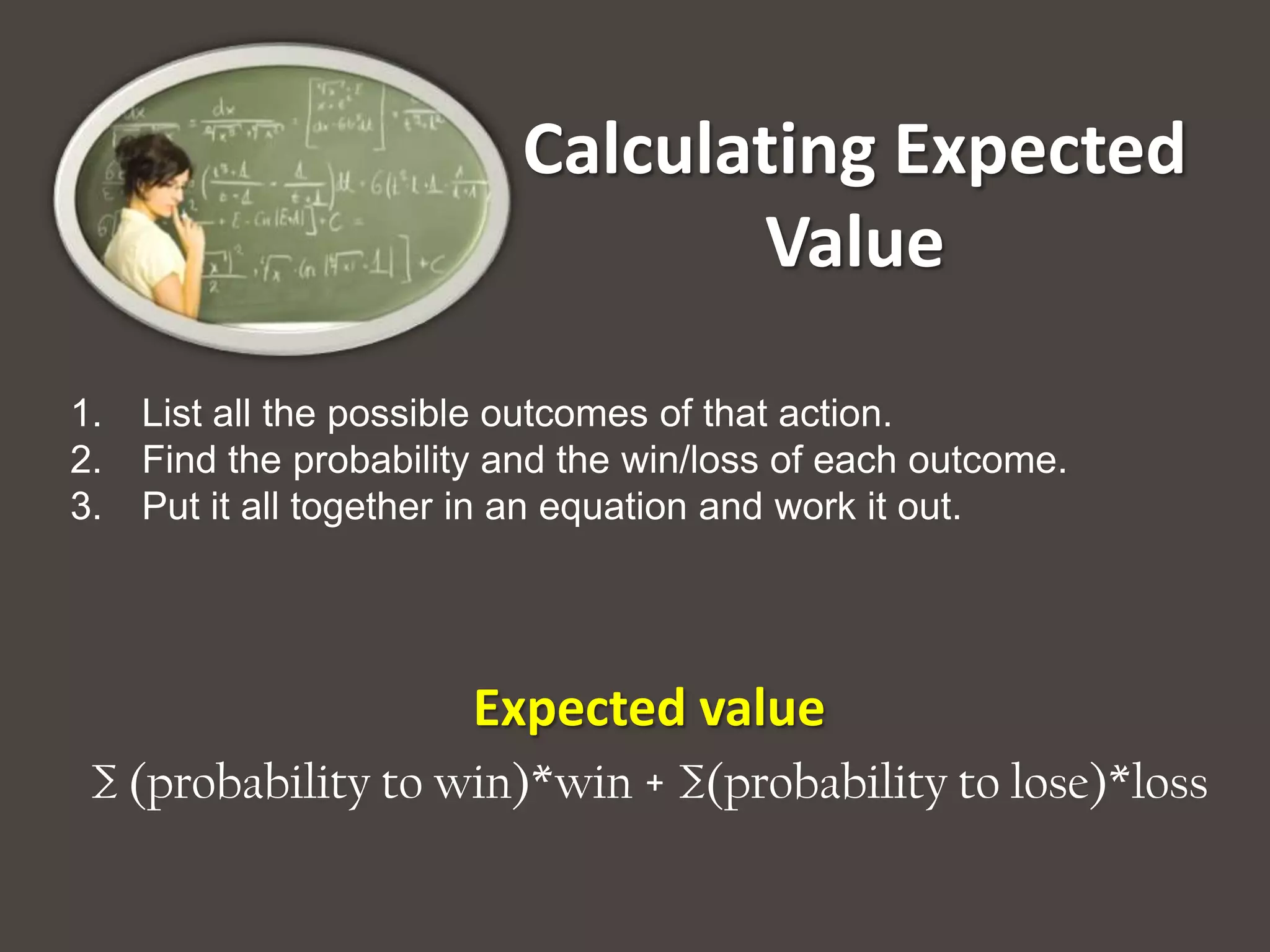 Poker maths | PPTX