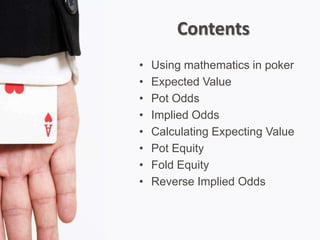 Poker maths | PPTX