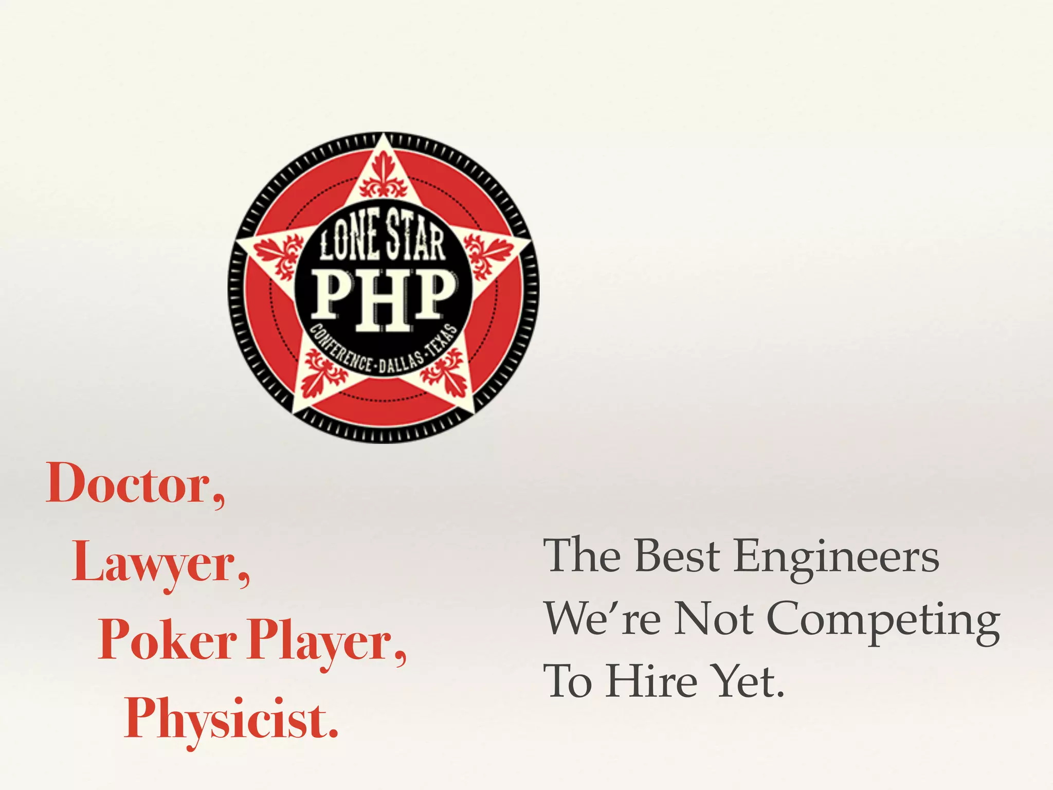 Doctor, Lawyer, Poker Player, Physicist: The Best Engineers We're Not Competing To Hire Yet ...