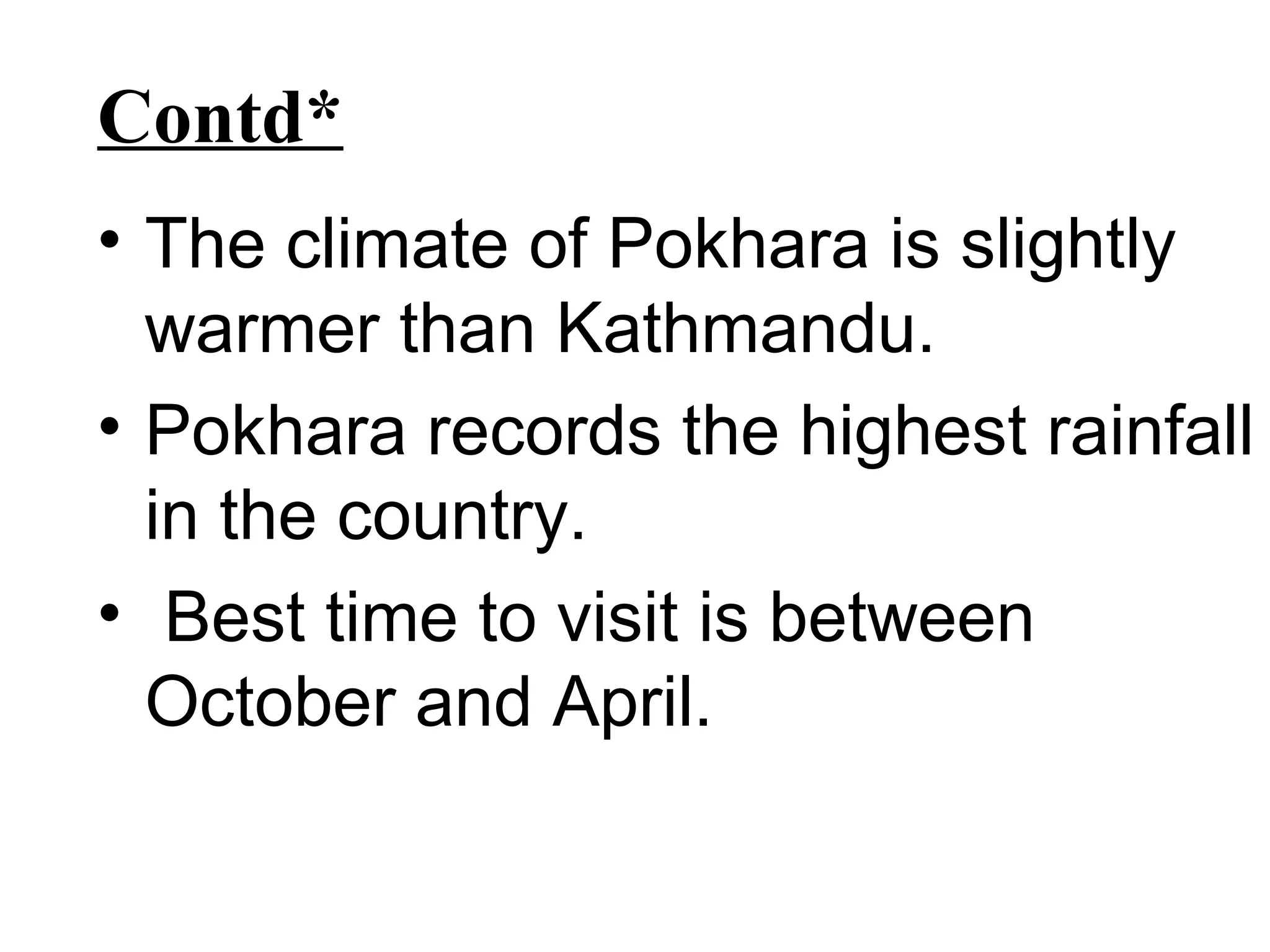 Pokhara | PPT