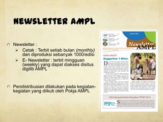 Kelompok Kerja Air Minum dan Penyehatan Lingkungan (Pokja AMPL). Konsep ...