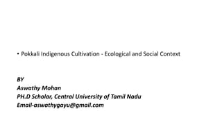 Pokkali ppt | PPTX