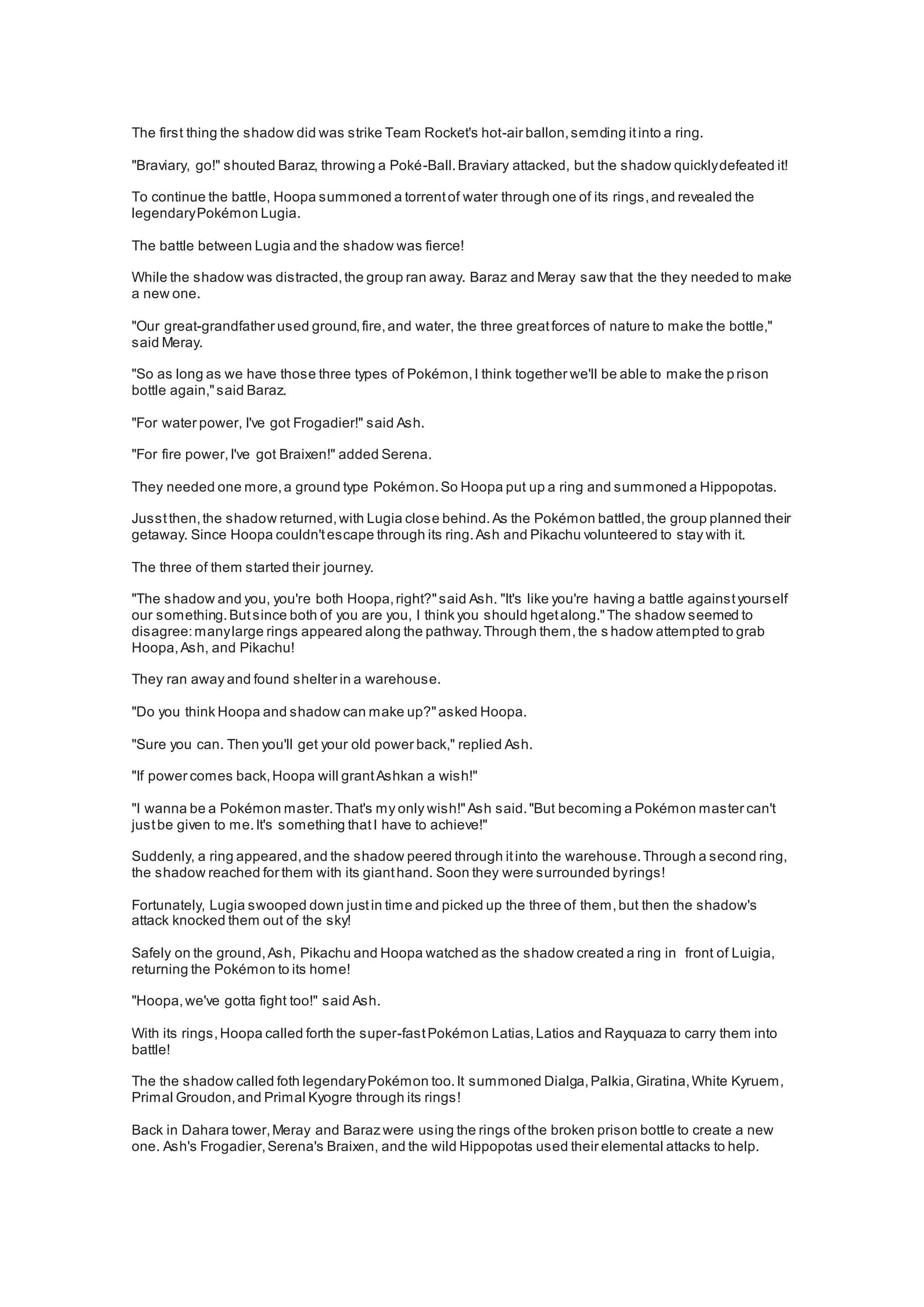 Pokémon the movie hoopa and the clash of ag20 | DOCX