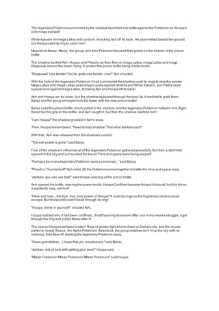 Pokémon the movie hoopa and the clash of ag20 | PDF