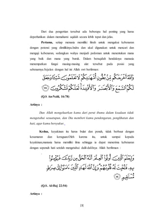 Pokok pokok ajaran islam | DOCX