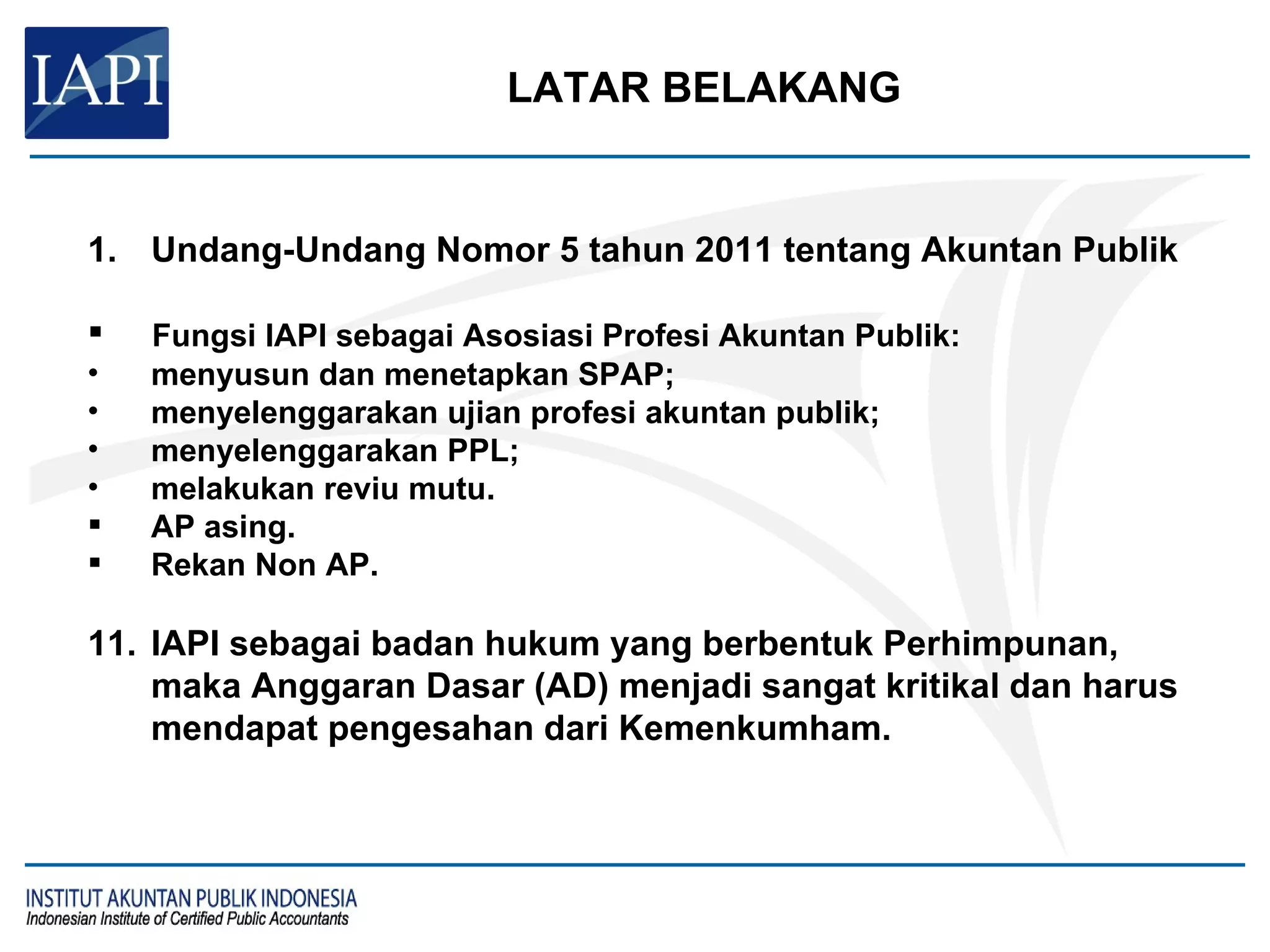 Pokok pokok perubahan ad (2012) materi sosialisasi (semarang) | PPT